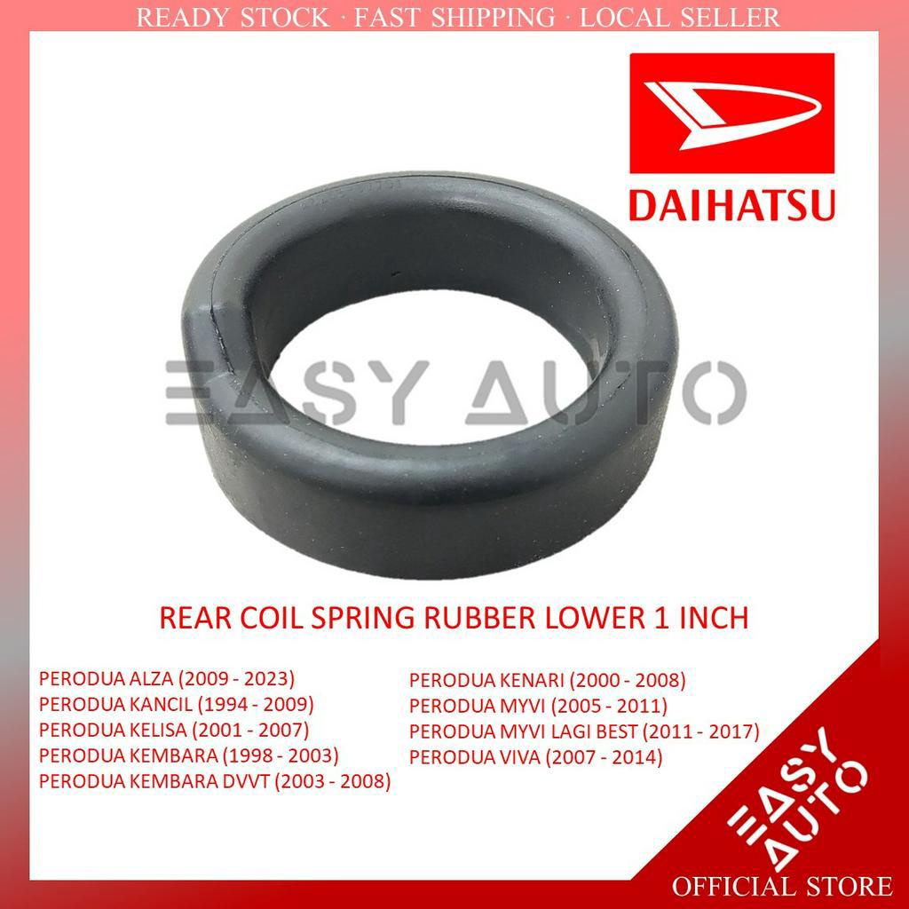 PERODUA MYVI REAR COIL SPRING RUBBER LOWER 1 INCH-MYVI LAGI BEST,ALZA ...
