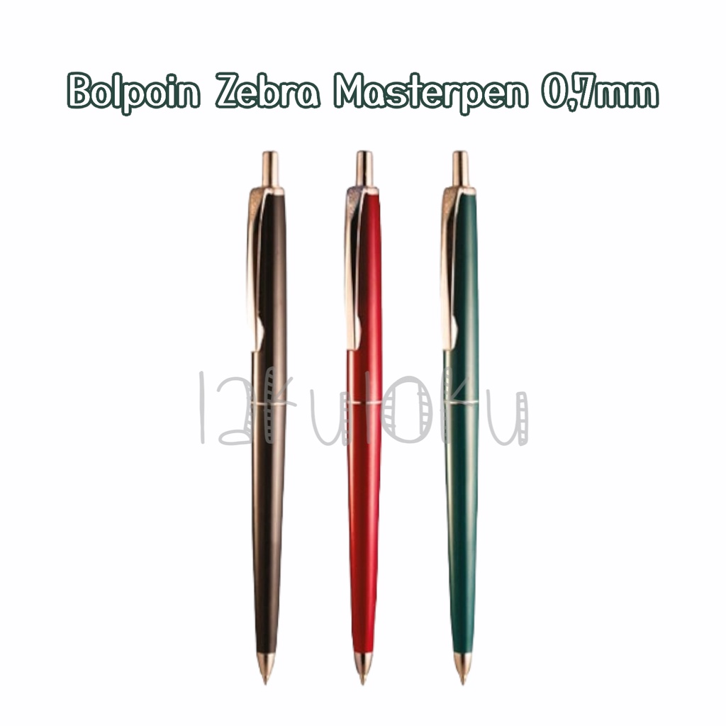 Zebra Masterpen Black Ink Ballpoint Pen (1 PCS) | Shopee Malaysia