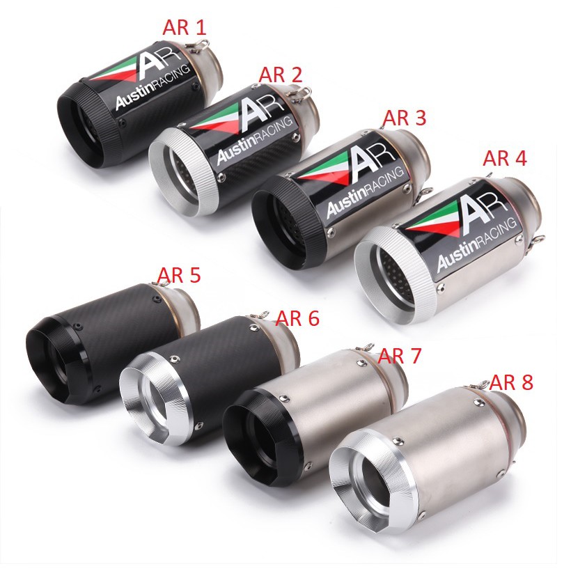 19. AR Austin Racing Exhaust Pipe For CBR1000 / Z800 / ZX6R / Z900 ...