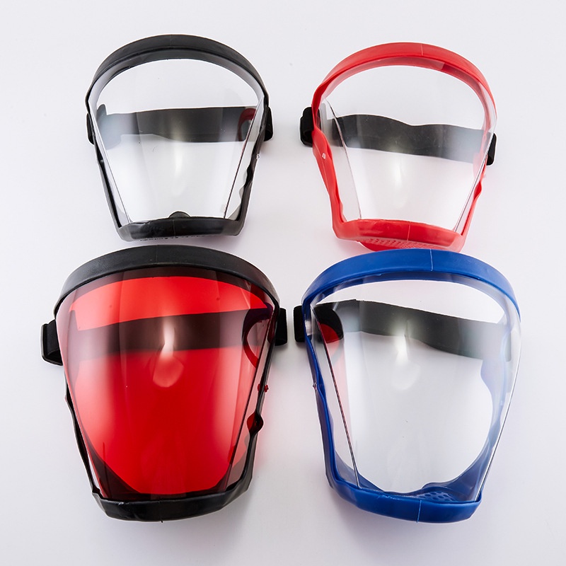 🔴MY Ready Stock🔴Quality PC FACE SHIELD Full Face Protection Transparent ...