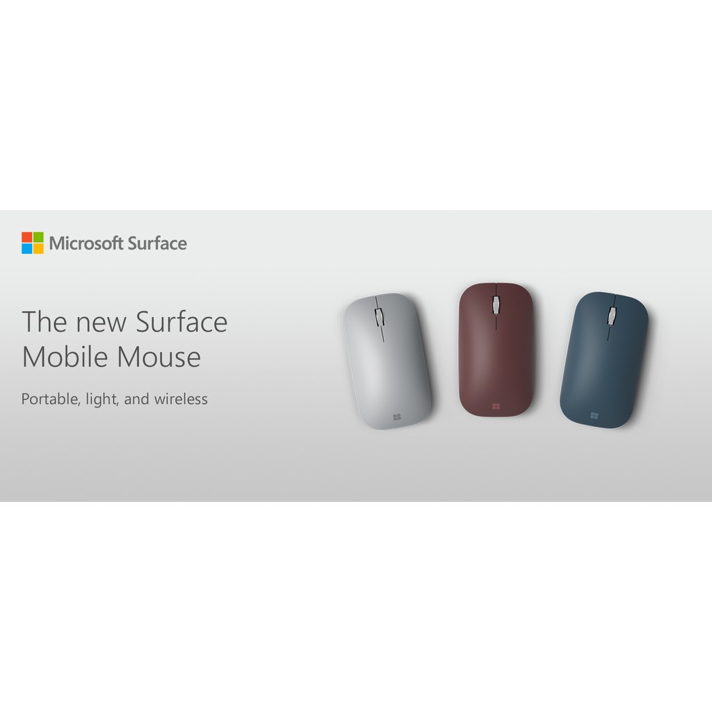 Microsoft Surface Mobile Bluetooth Mouse (Burgundy) | Shopee Malaysia