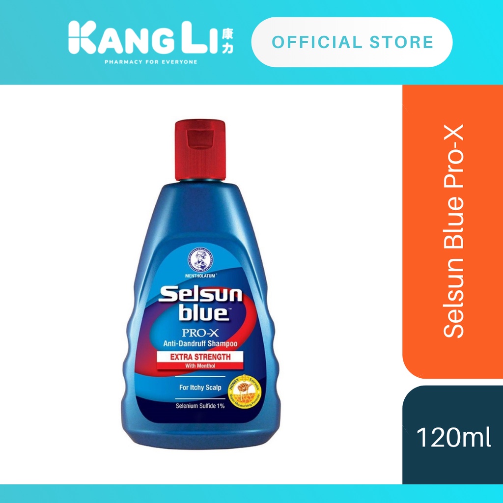 Mentholatum Selsun Blue Pro-X Extra Strength 120ml | Shopee Malaysia