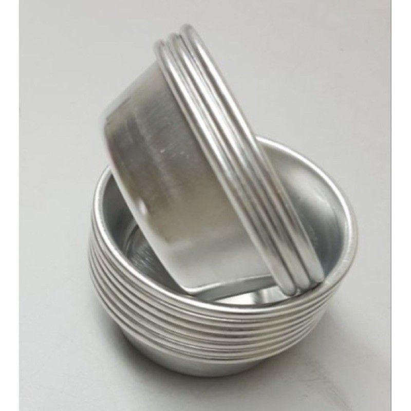 MANGKUK NASI KUKUS/Thailand Aluminium Finger Bowl/Acuan Kuih/Loyang kek ...