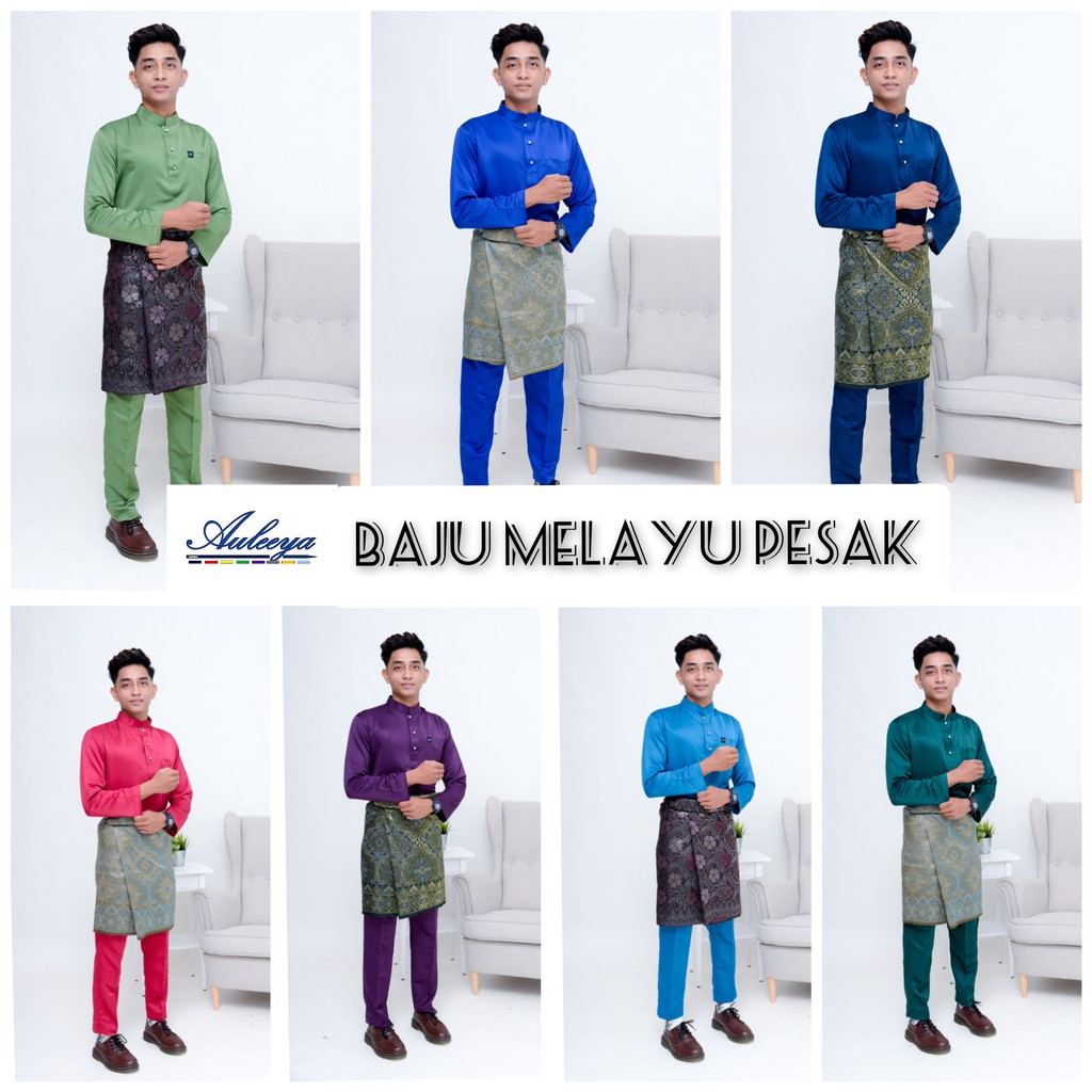 Baju Melayu Pesak Dewasa Adam VOL 1 | Shopee Malaysia