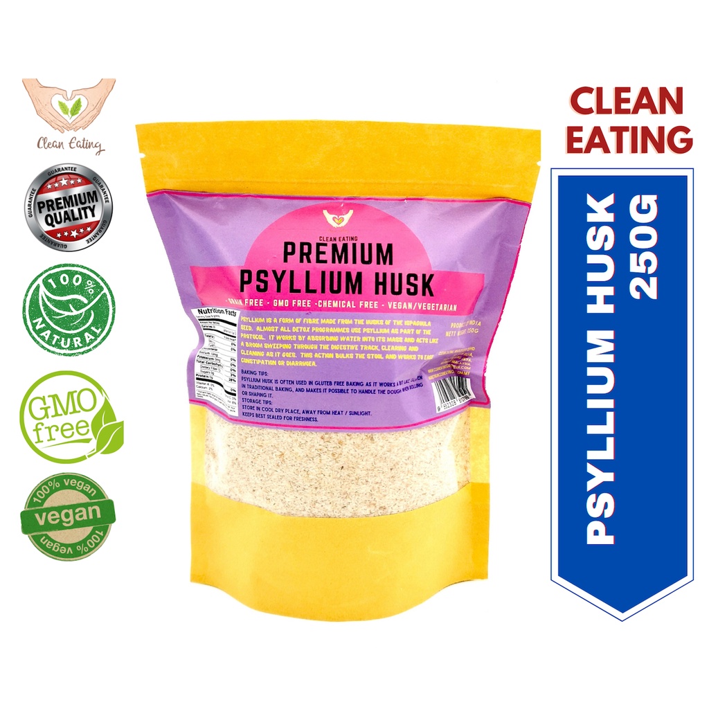 Clean Eating Organic Psyllium Husk 100g | Shopee Malaysia
