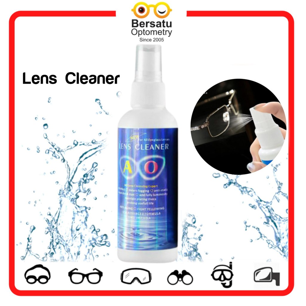 Lens Cleaner Spray Spectacles Cleaner Glasses Cleaning Spray Sunglasses ...