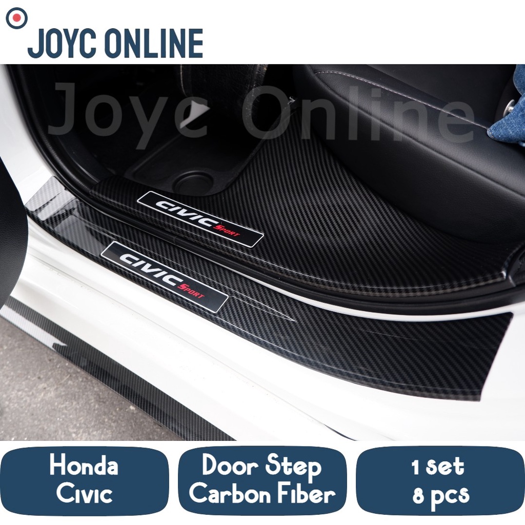Honda Civic FC 2016 - 2021 Side Sill Plate Side Step Kicking Plate ...
