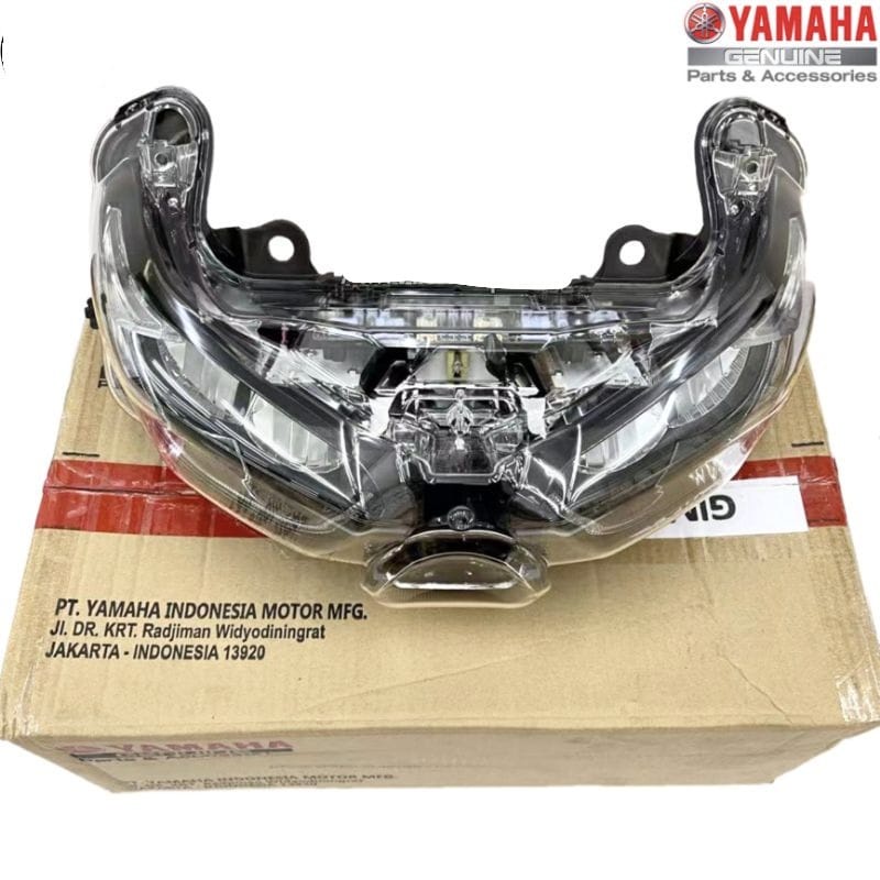 XMAX 250 300 X MAX HEADLIGHT ASSY LAMPU DEPAN XMAX HEAD LAMP B74-H4300 ORIGINAL YAMAHA | Shopee ...