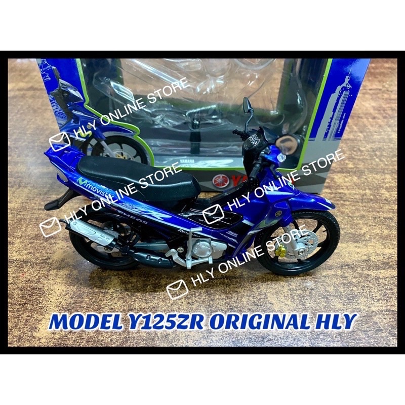 Model Motor Miniature Diecast Yamaha 125 125Z 125ZR Y125ZR Y15ZR YSUKU ...