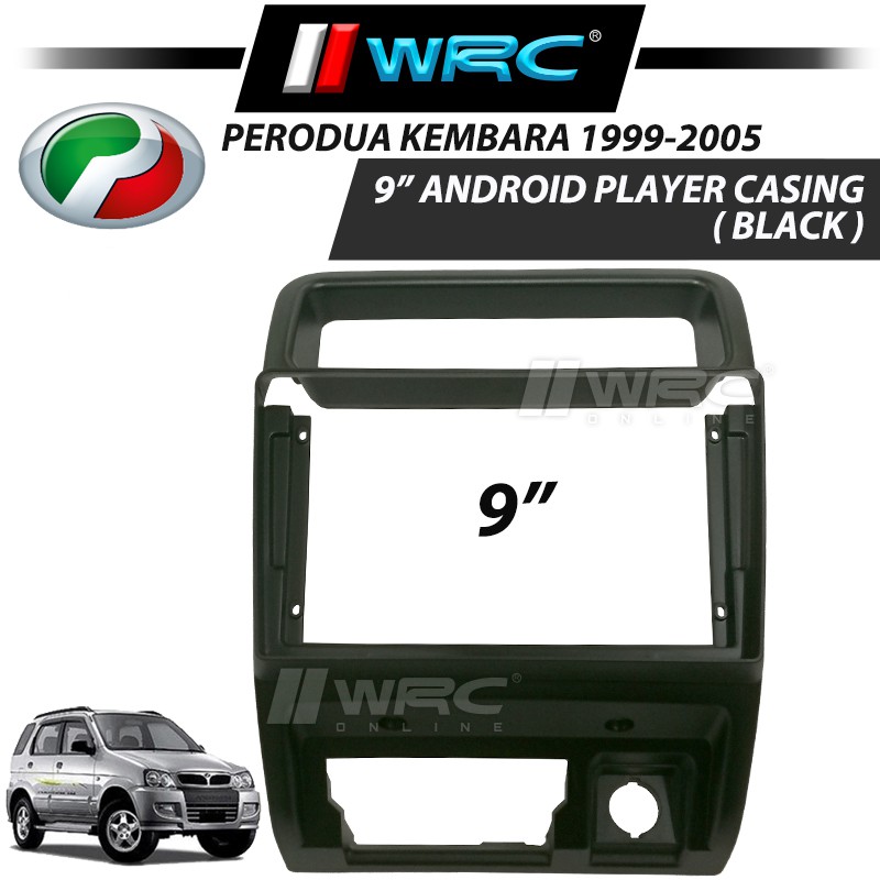 Perodua Kembara 1999 - 2005 9" Android Player Casing ( Black ) | Shopee ...