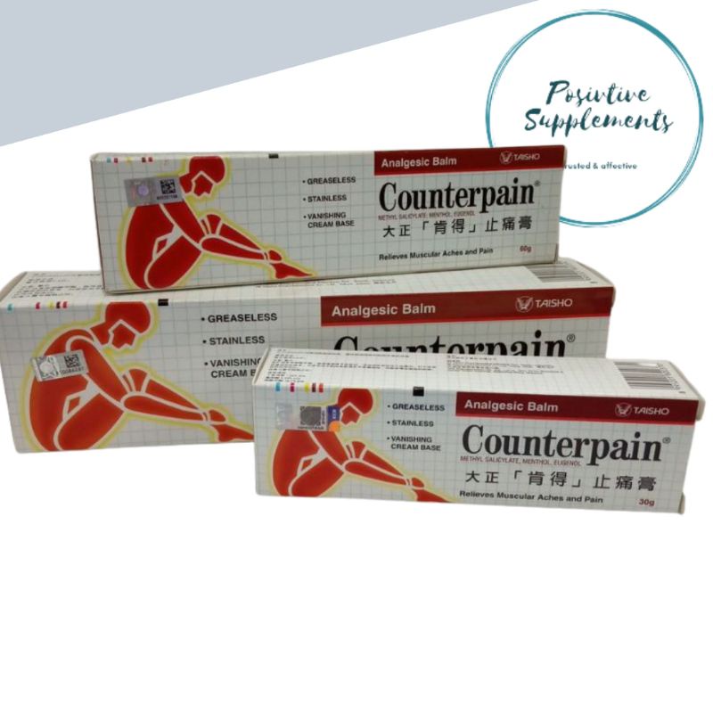 COUNTERPAIN ANALGESIC CREAM 30G / 60G / 120G | Shopee Malaysia