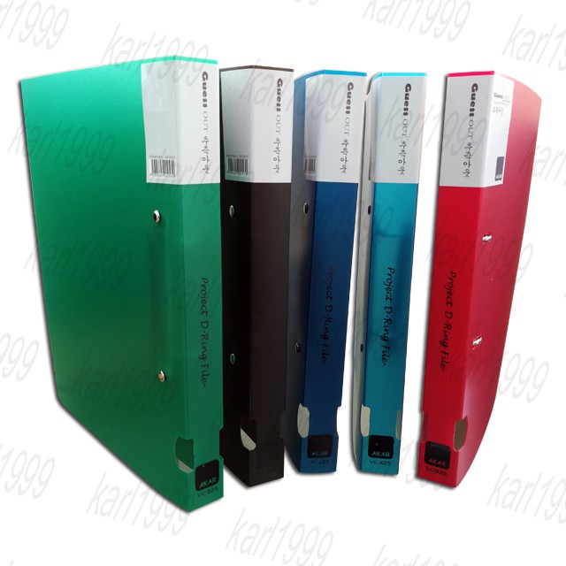 25mm Project D-Ring File A4 size 2D Ring | Shopee Malaysia
