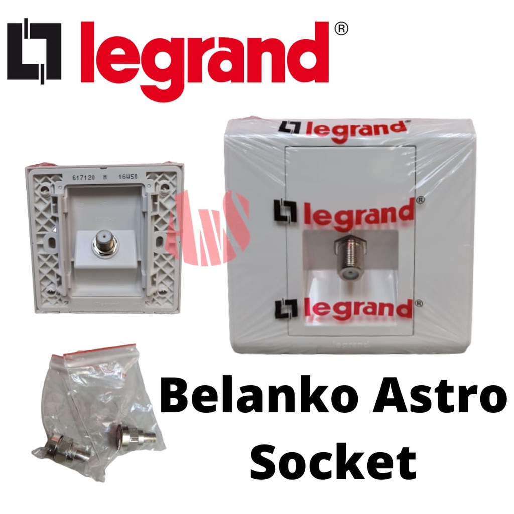 Legrand Belanko Astro Television TV Socket | Shopee Malaysia