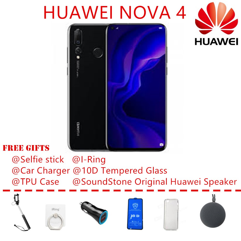 HUAWEI NOVA 4 (8GB RAM/128GB ROM +1 YEAR WARRANTY) ORIGINAL HUAWEI ...