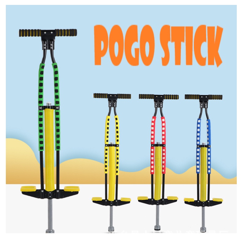 Pogo Stick Jumping Stick Children and Adult Melompat Kid Toys Pogo ...