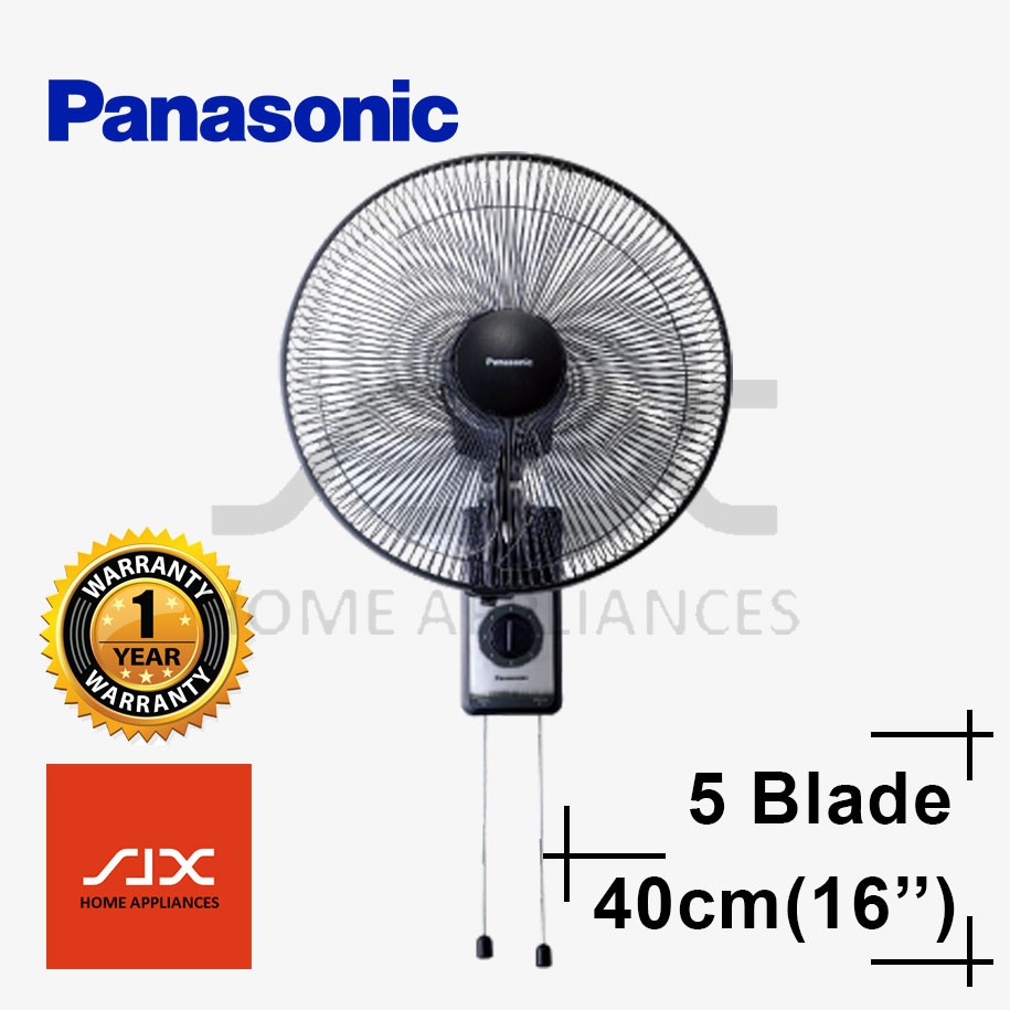 Panasonic 5-Blade Wall Fan F-MU405VBHH-MY 40cm (16") | Shopee Malaysia