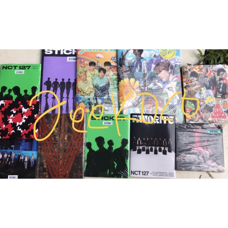 Album nct dream album only nct hot sauce childing, hello future album only, sticker album ...