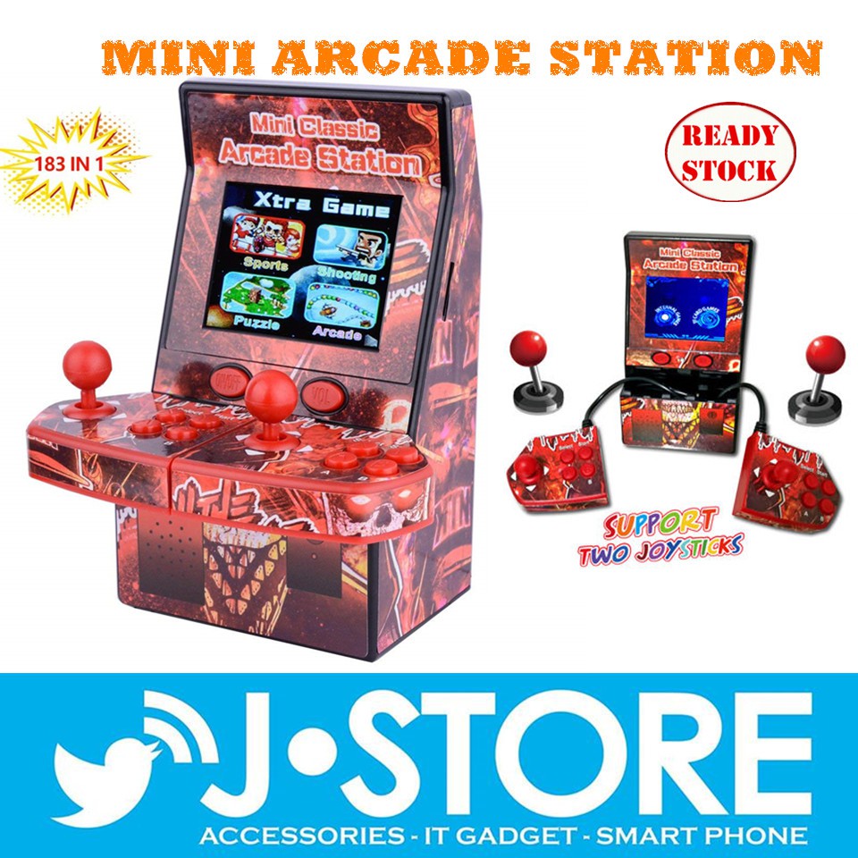Retro Mini Classic Arcade Handheld Game Console Support Double Player ...