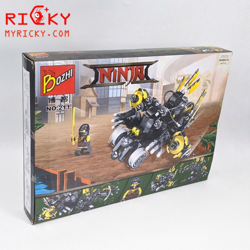 Lego Large Ninja Assembly lego Set - 670 Pieces - 211 | Shopee Malaysia