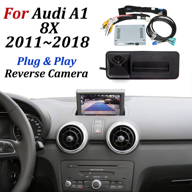 Front Rear View Camera Kit For Audi A1 8K 2011-2018 Original Display ...