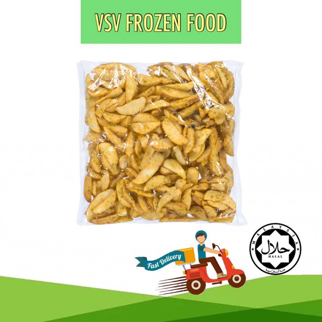 [FROZEN] WEDGES (2.5kg) | Shopee Malaysia