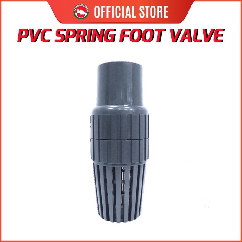 20MM BSP THREAD PVC SPRING FOOT VALVE | Shopee Malaysia