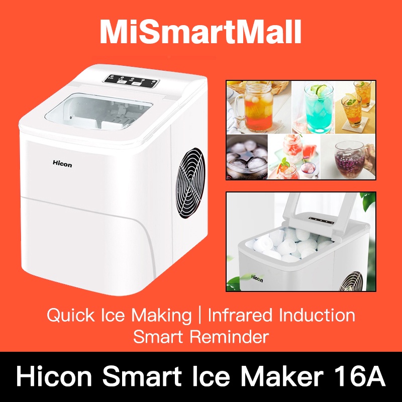 [Ready Stock] HICON Ice Maker 16AL 16A 16AT 26YB Electric Automatic ...