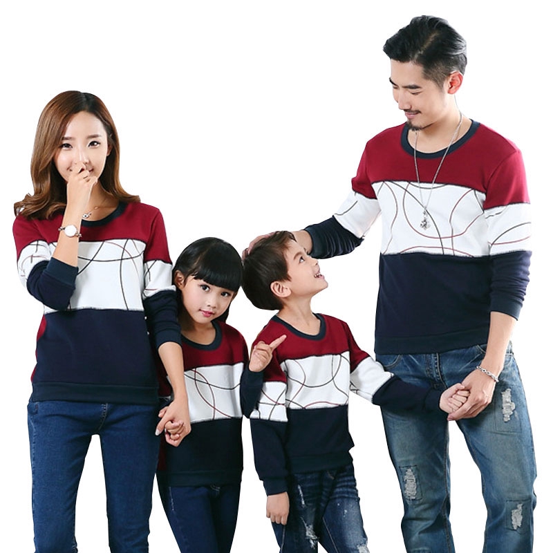 Family Matching Outfits Mother Daughter Father Son Boy Girl Cotton ...