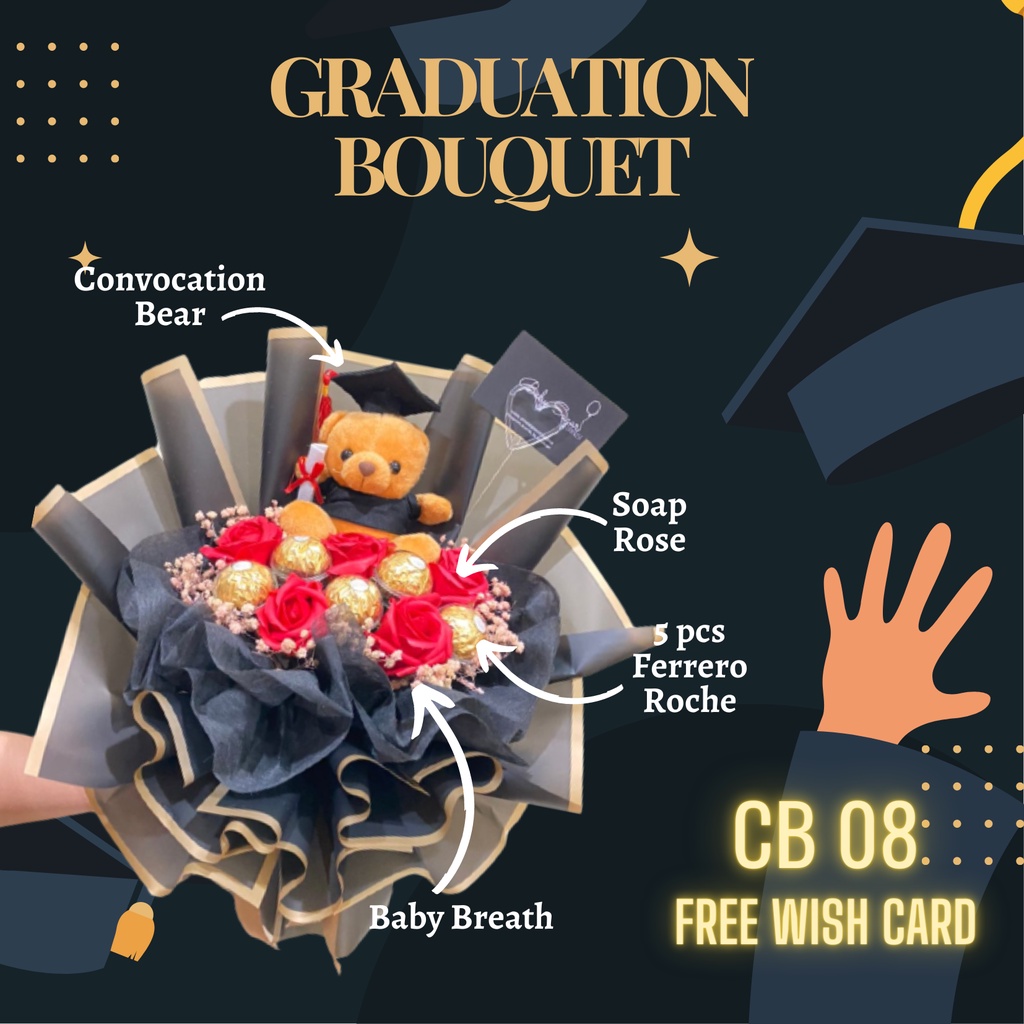 [FAST SHIPPING 24 HOURS] BOUQUET BUDGET CONVOCATION/KONVO MURAH | Shopee Malaysia