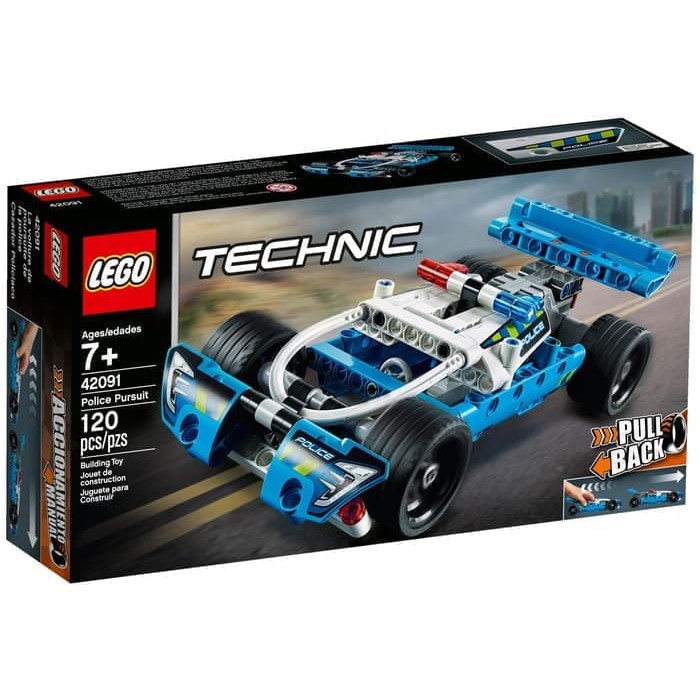 Lego 42091 - Technic - Police Pursuit | Shopee Malaysia