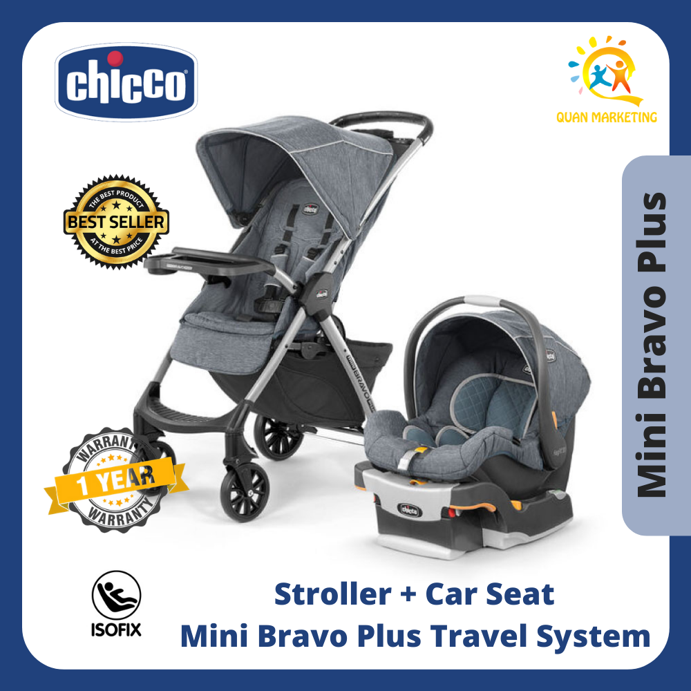 Chicco Mini Bravo PLUS Travel System - Bombay / Ready Stock | Shopee ...