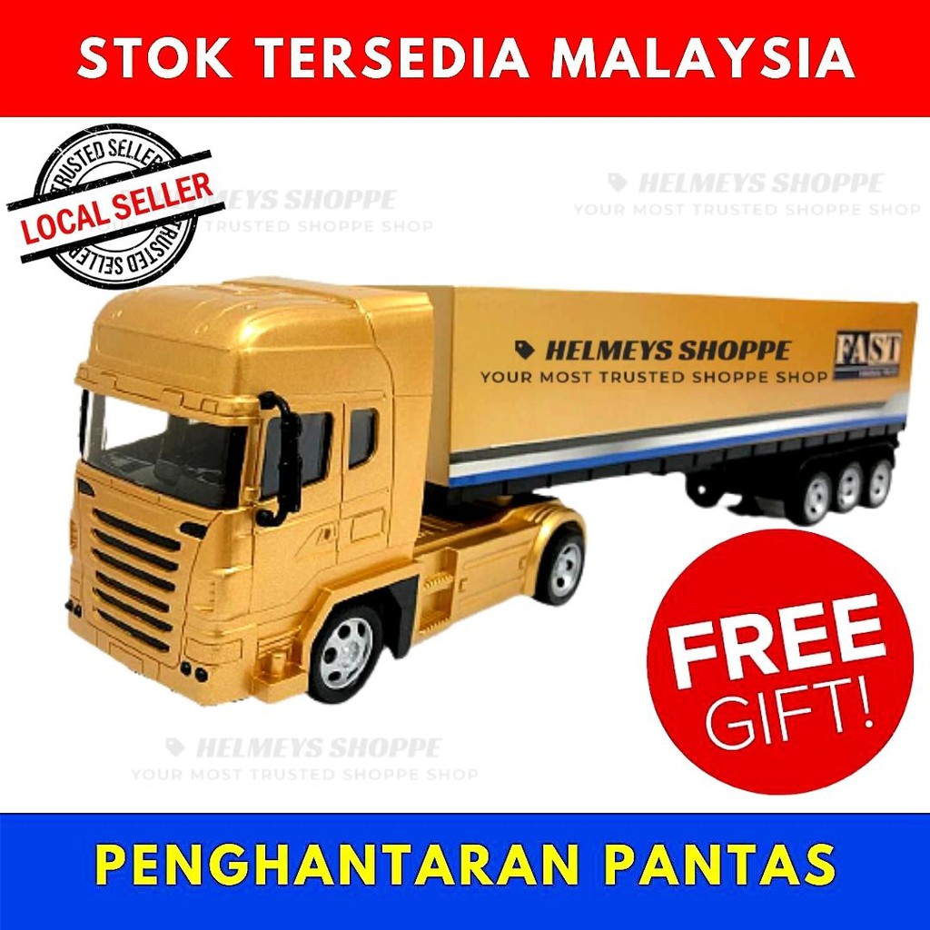 REMOTE CONTROL LORI KONTENA 40 FOOTER TRAILER 12 WHEELERS [STOK ...