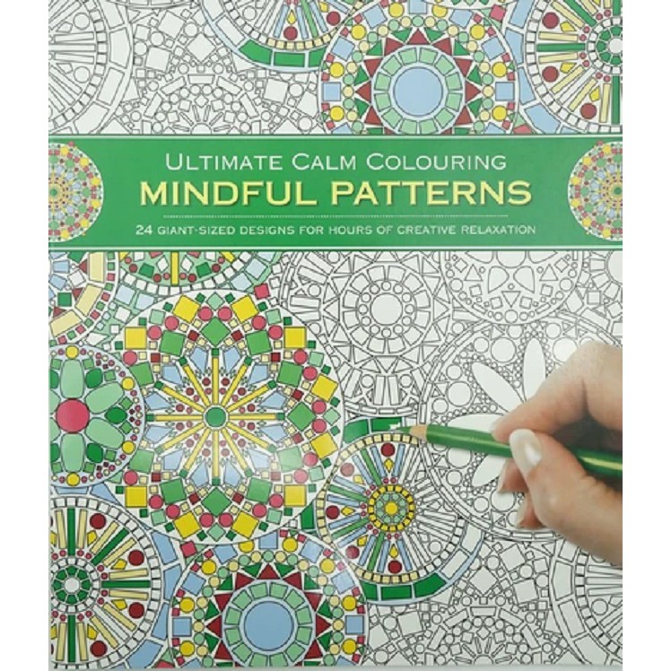 Ultimate Calm Colouring Mindful Patterns | Shopee Malaysia