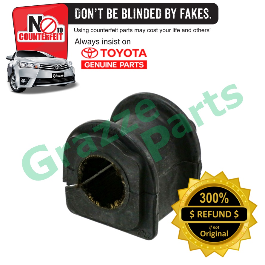 (1pc) Toyota Original Stabilizer Sway Bar Bush Front 48815-30571 Toyota ...