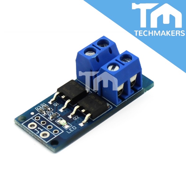 D4184 Dual Mosfet N-Channel Module 15A 400W PWM Trigger FET Switch ...