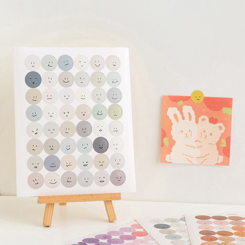 Sticker dots dot dot Round sticky notes | Shopee Malaysia