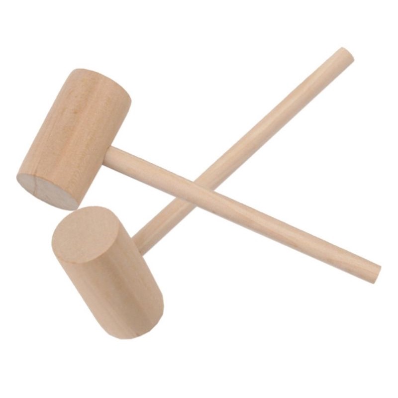 Mini Wooden Hammer For Pinata Cake /Mini Tukul Kayu | Shopee Malaysia