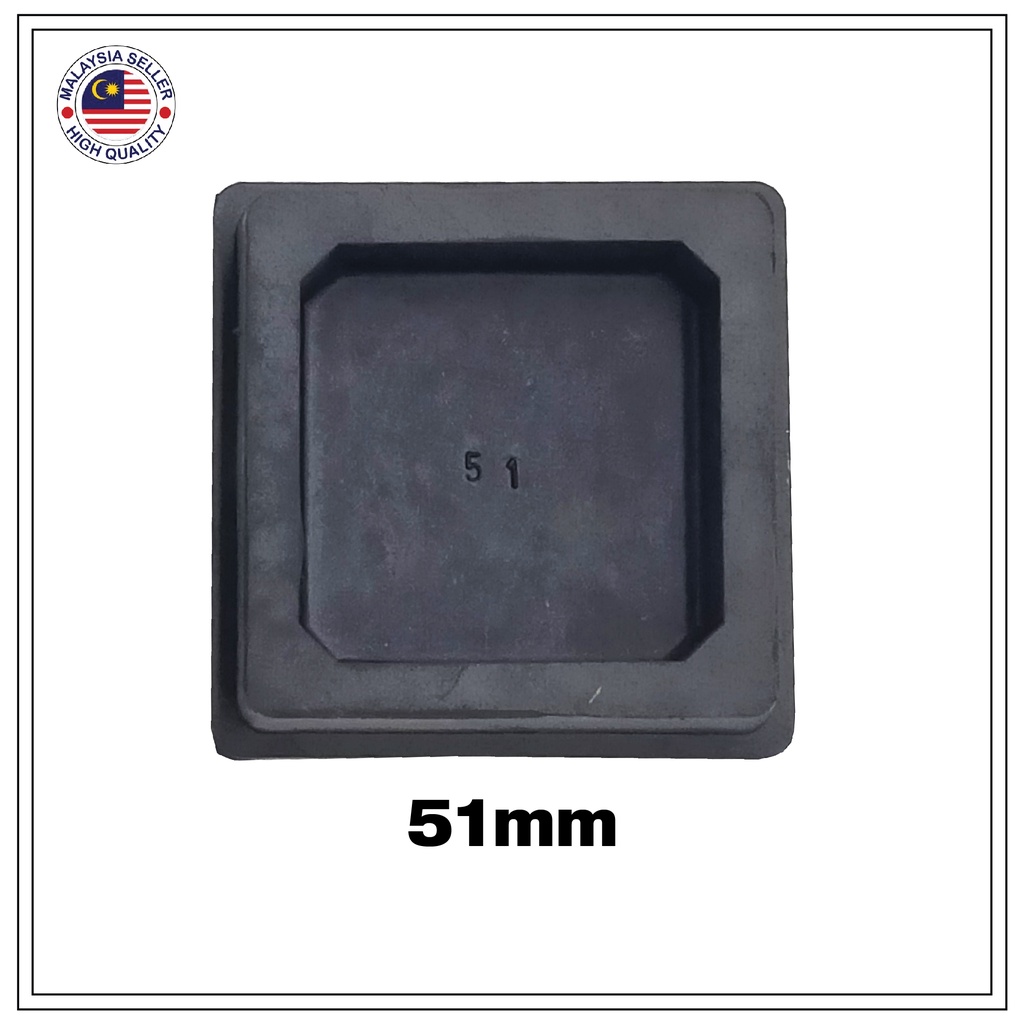 Square Internal Rubber Cap Rubber Cover Getah Kaki Meja Empat Segi ...