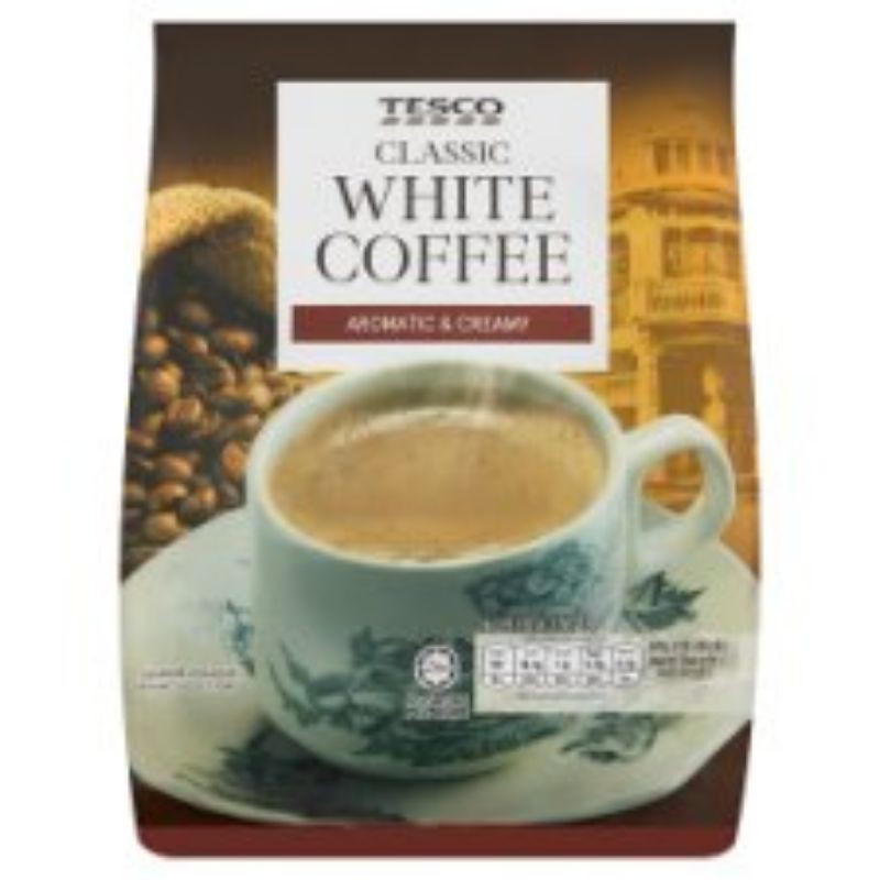 Tesco Classic White Coffee 15 x 40g | Shopee Malaysia