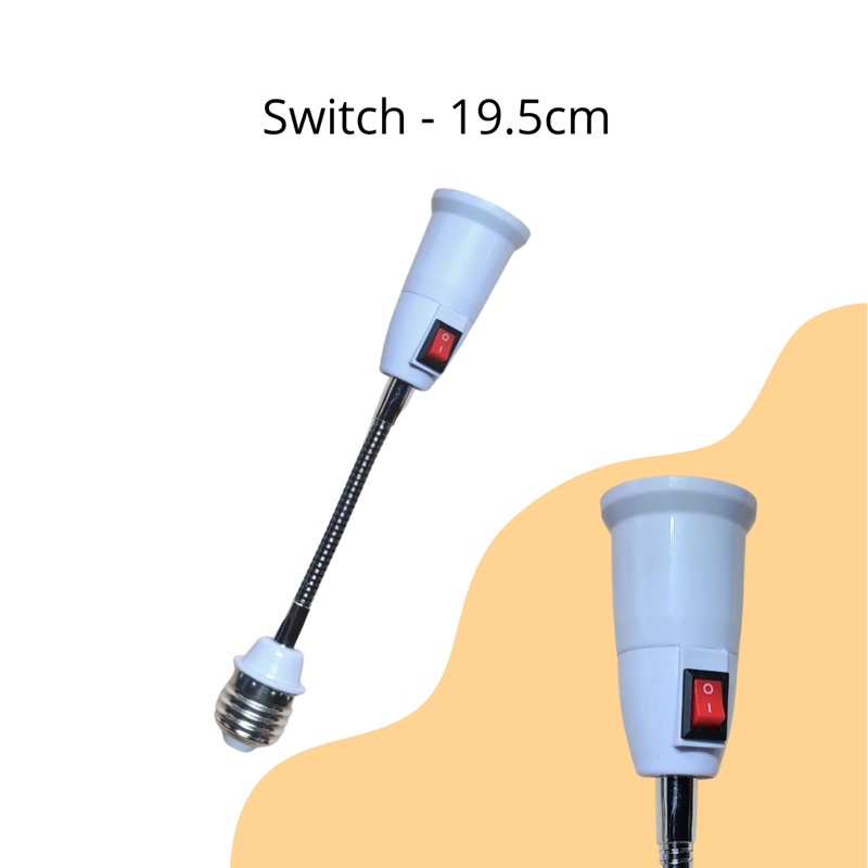 E27 To E27 Light Bulb Socket Extender / Bulb Extension Adapter / Bulb ...