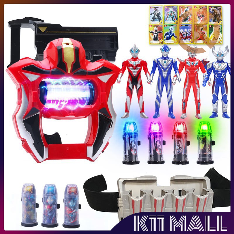Ultraman toy Set 15pcs Japan Cartoon Superman gift Ultraman Geed Riser ...