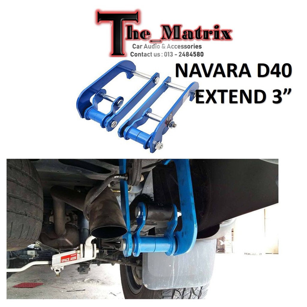 G-SHACKLE NAVARA D40 EXTEND 3 INCH | Shopee Malaysia