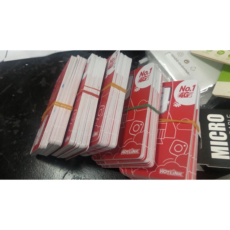 Hotlink Sim Card Red Sim Card | Shopee Malaysia