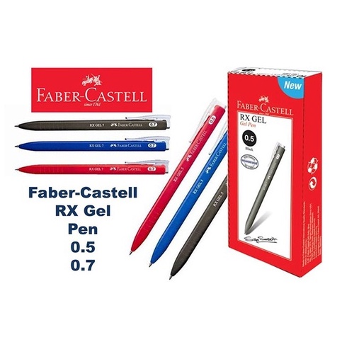 Faber-Castell RX Gel 5/ RX Gel 7 | Shopee Malaysia