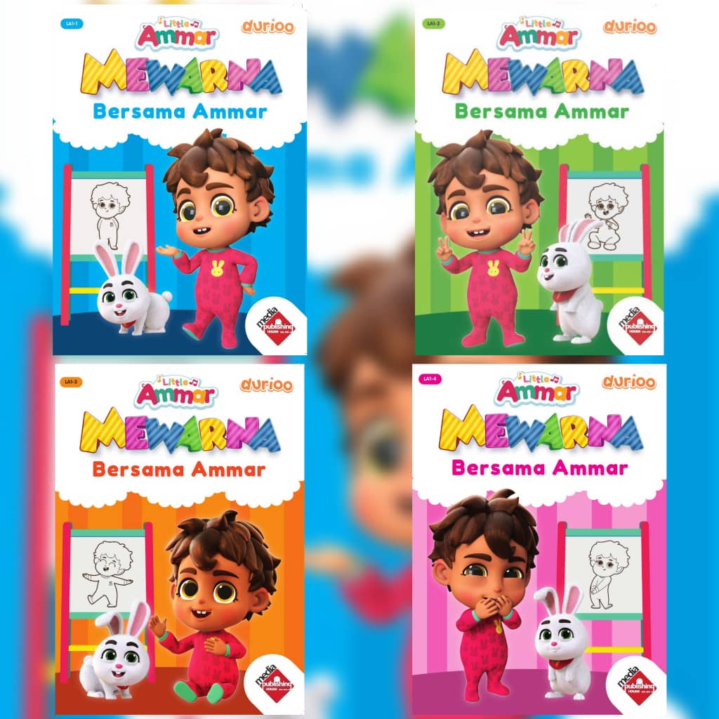 MEDIA BOOKS : LITTLE AMMAR MEWARNA BERSAMA AMMAR ( LA1 ) | Shopee Malaysia