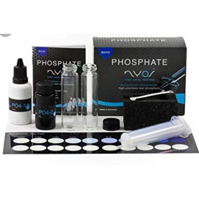 NYOS Phosphate Reefer Test Kit - PO4 - High sensitivity seawater ...
