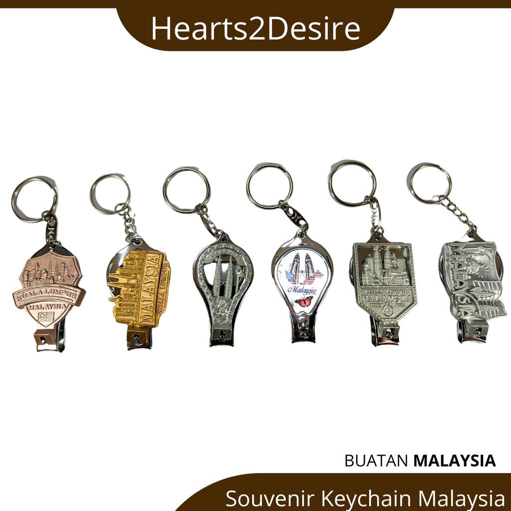 6 X MALAYSIA SOUVENIR PREMIUM KEYCHAIN DOOR GIFT KEYCHAINS | GANTUNGAN ...