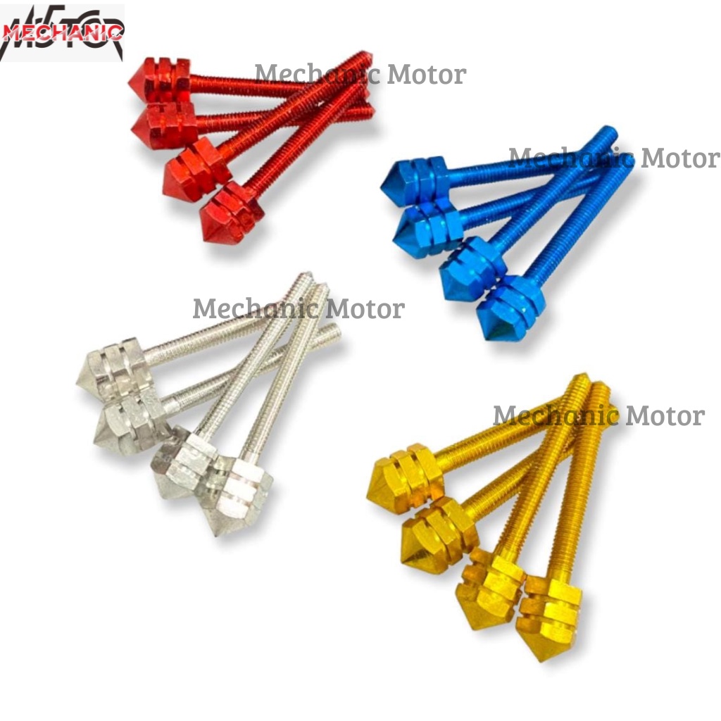 Visor Bolts BLACK DIAM0ND YAMAHA NMAX LEXI HONDA ADV VISOR Bolts ...