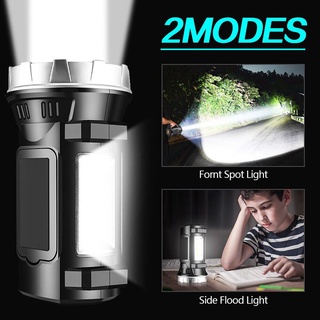 Long Range search light rechargeable torch light super bright touch ...