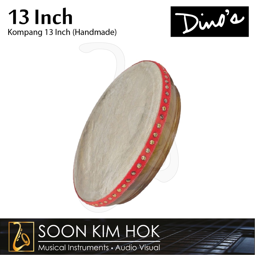 DINOS Kompang 13 Inch (Handmade) | Shopee Malaysia